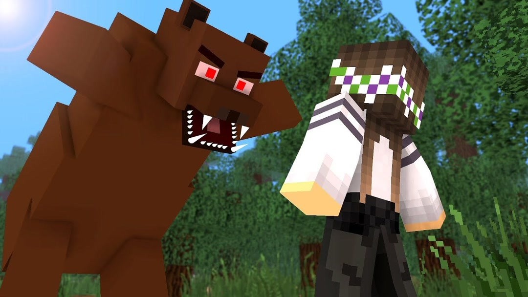 我的世界原创游戏动画:有熊出没