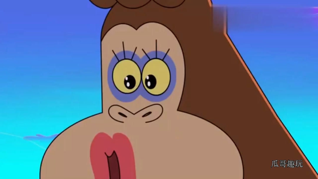 鲨鱼哥和美人鱼:大鲸鱼嘴里冒出三个美人鱼-国语流畅 。