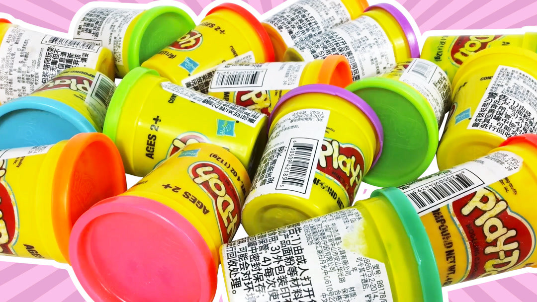 培乐多橡皮泥藏惊喜 胖乎乎派大星可爱小蜜蜂