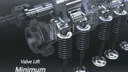 丰田的连续可变气门升程技术valvematic动画