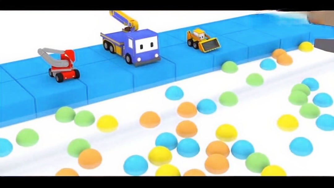 迷你卡车乐园:查理找到了比利和艾德,真是捉迷藏的高手!