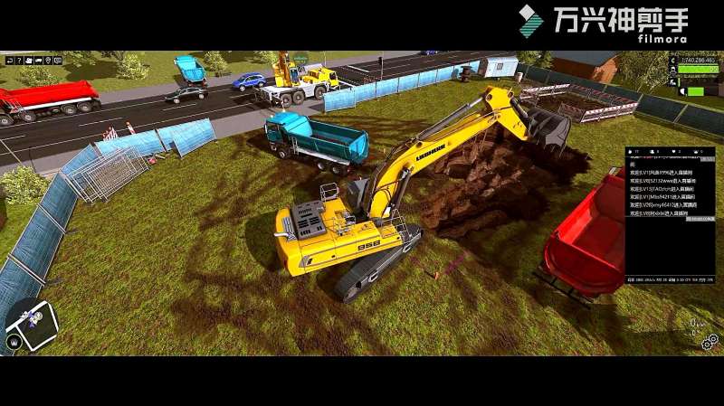 最真实的模拟工程游戏最真实的挖机Construction Simulator 2015