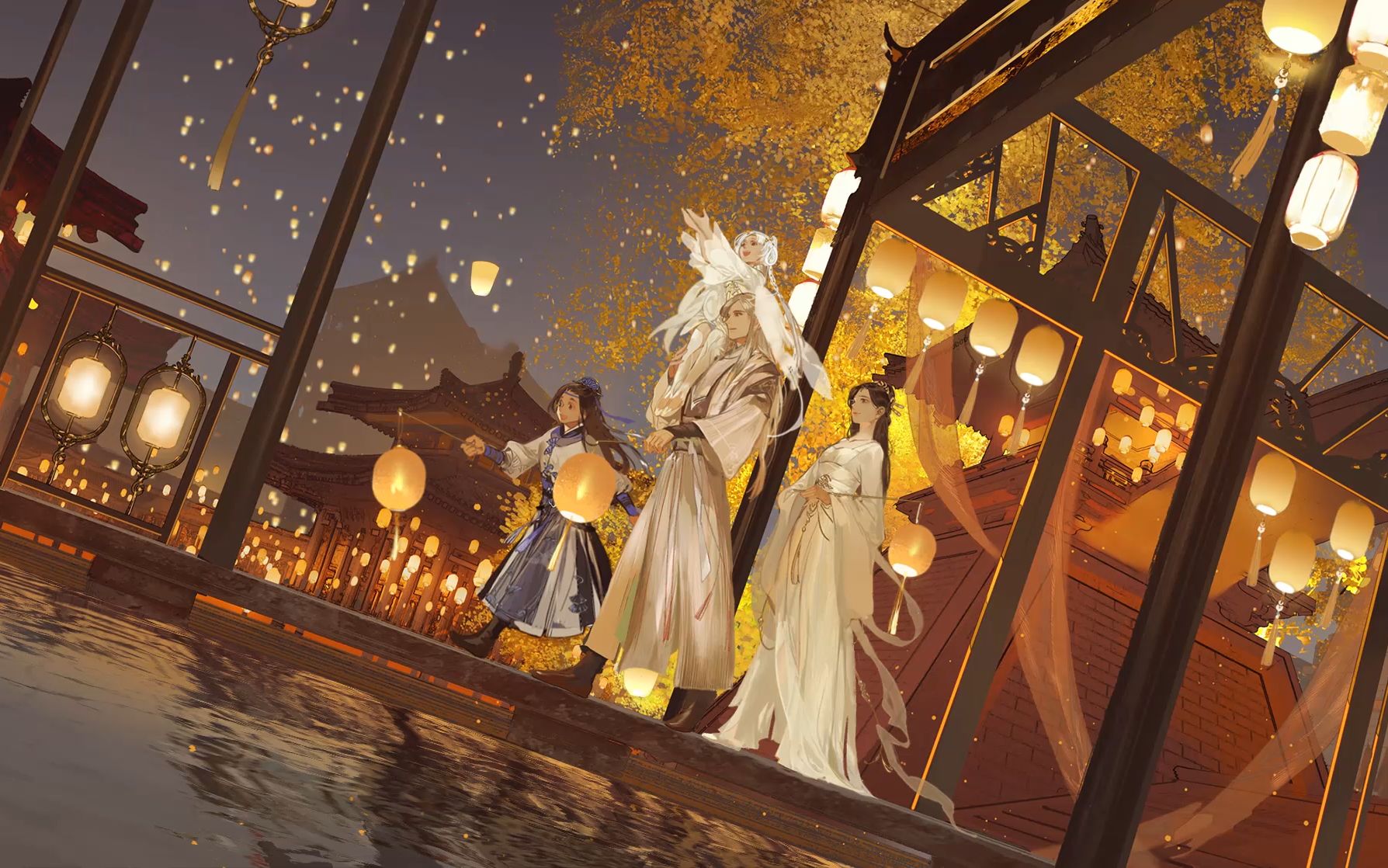 【动态壁纸】剑网3十二周年绘画大赛壁纸来袭!距离同人大赛截至投稿...