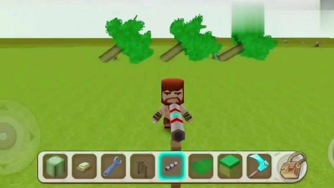 迷你世界:《上学记》帮爷爷做好猪圈,种完田我就去河里抓鱼