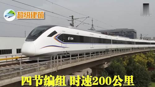 中国首列小编组动车组下线,短小精悍的CRH6来了!
