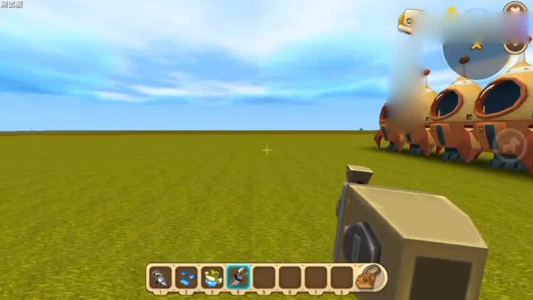 迷你世界:作者开着火箭带你去萌眼星,快来看看更新了什么新道具
