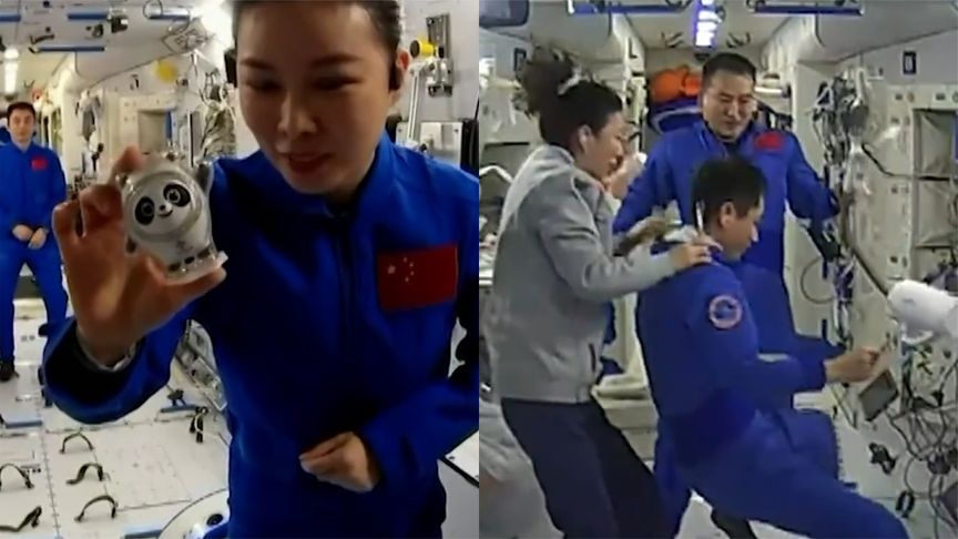 回家倒计时!4分钟完整回顾“太空出差三人组”在轨精彩瞬间
