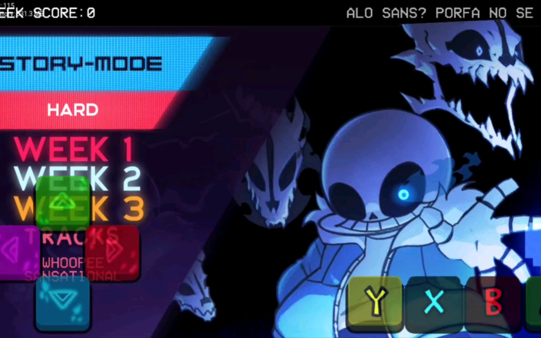 FNF传说之下 优质模组 san VS bf 手机版