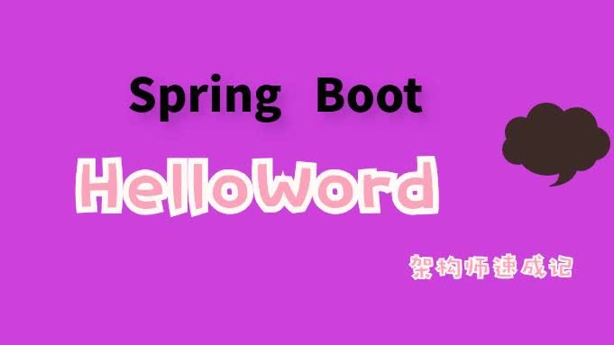 第二讲:SpringBoot之helloword,编程如此简单,就差一个demo