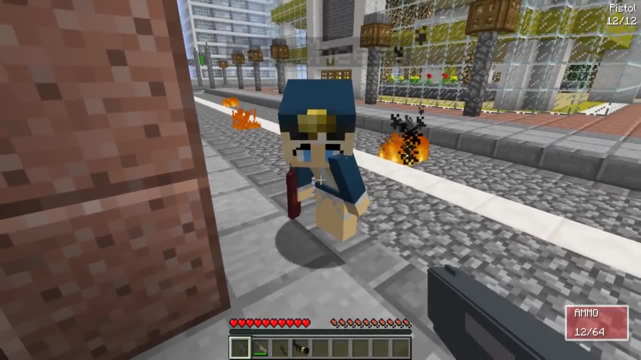 我的世界:作为一名警察,1天的工作。