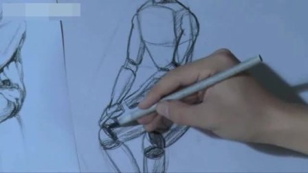 素描几何体视频 画画基础入门素描 素描速写基础
