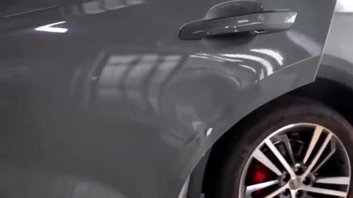 奥迪Q5车门凹陷修复!