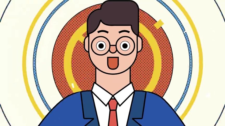 #四月第一幅潮流绘画 MG潮流动画设计 #动效设计 #MG动画