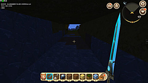 迷你世界:在山洞里面建房子防止野人和怪物攻击