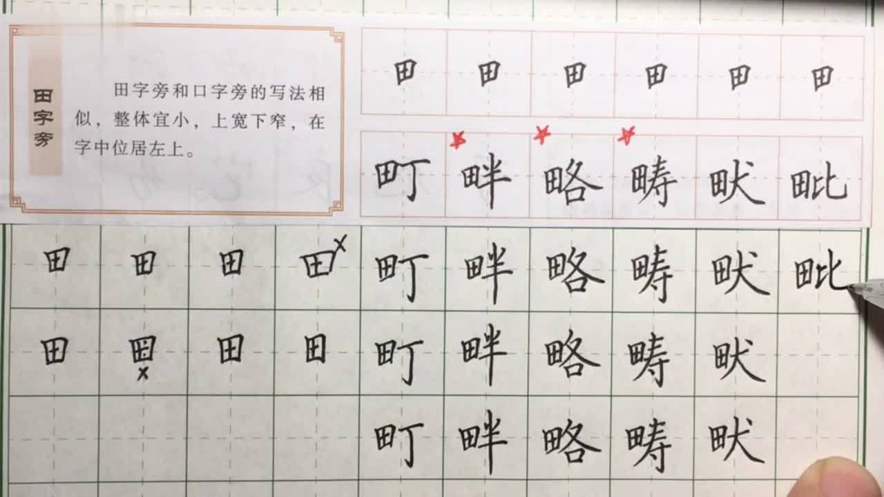 书法练字入门基础笔画教学,书法运笔技巧,一步一步教会你