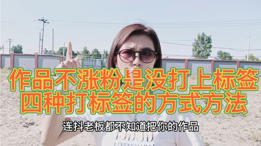 @西瓜视频 作品不涨粉丝是你没打上标签四种打标签的好方法,