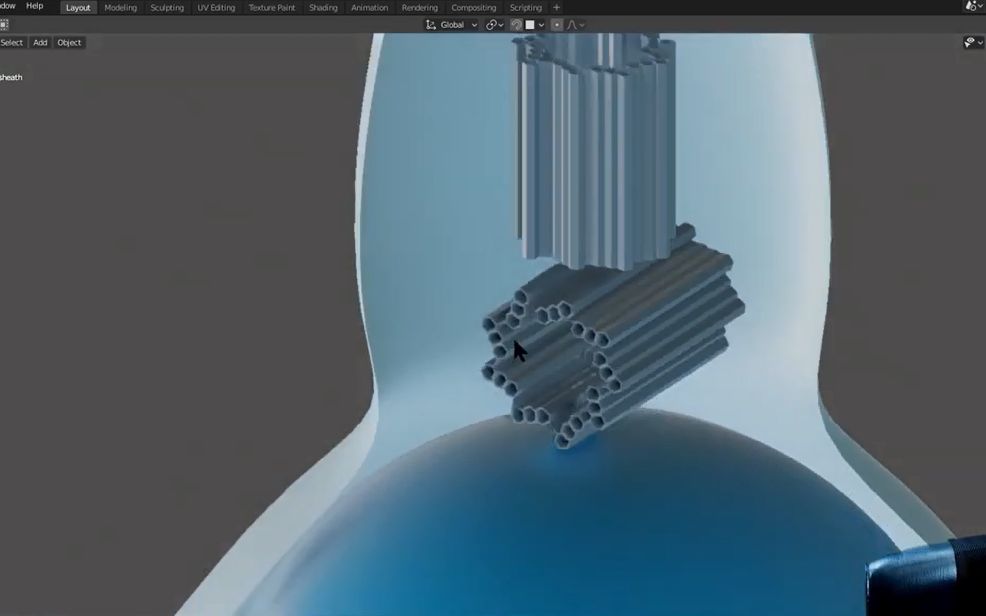 3D模型解析中心粒在精子发生过程中精子结构的尾部形成演化作用