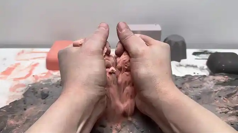 这块粉末太软了,简直是人生的理想状态:无忧无虑