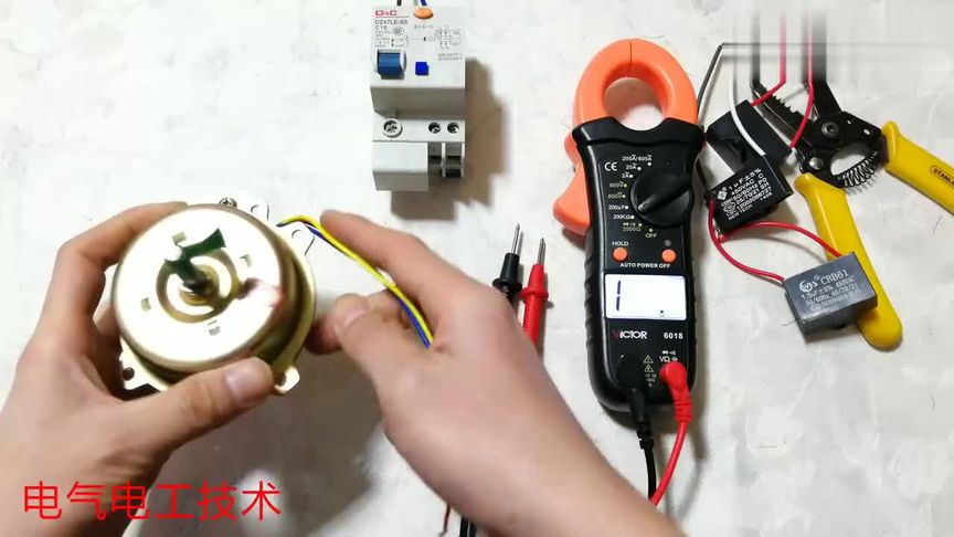 洗衣机正反转怎么接?找到了电容端,接线才能得心应手,一学就会