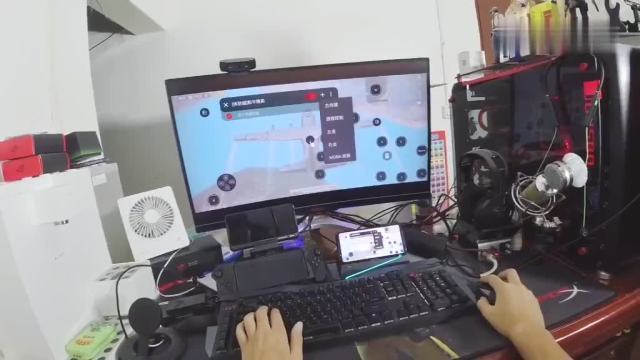 什么叫游戏手机,搭配键盘鼠标玩和平精英,吊打所有手机玩家