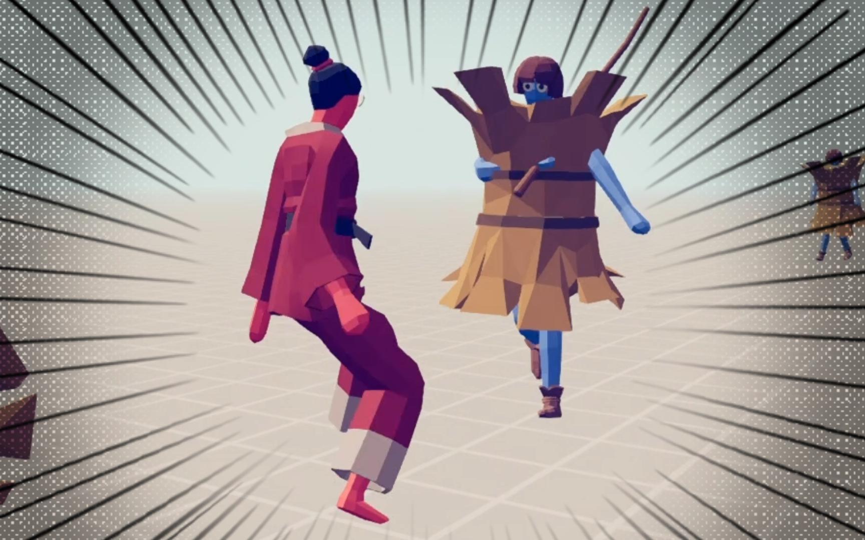 全面战争模拟器:跆拳道1V1单挑低阶兵种1