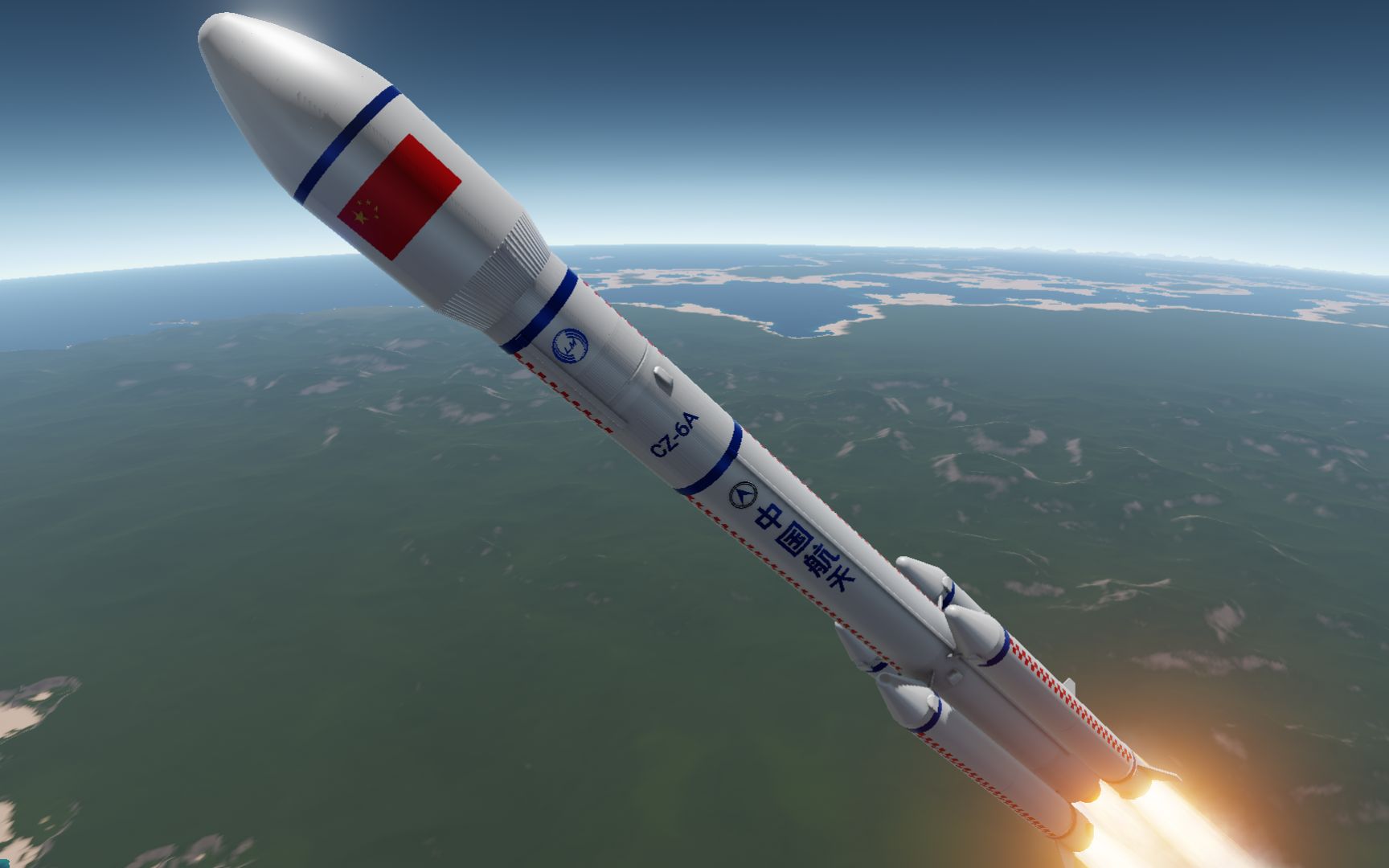 【简单火箭2】长征六号甲