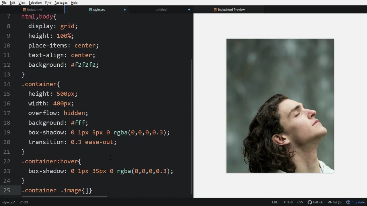 HTML & CSS js 制作动画个人名片-网页前端UI设计id1078-网页前端设计