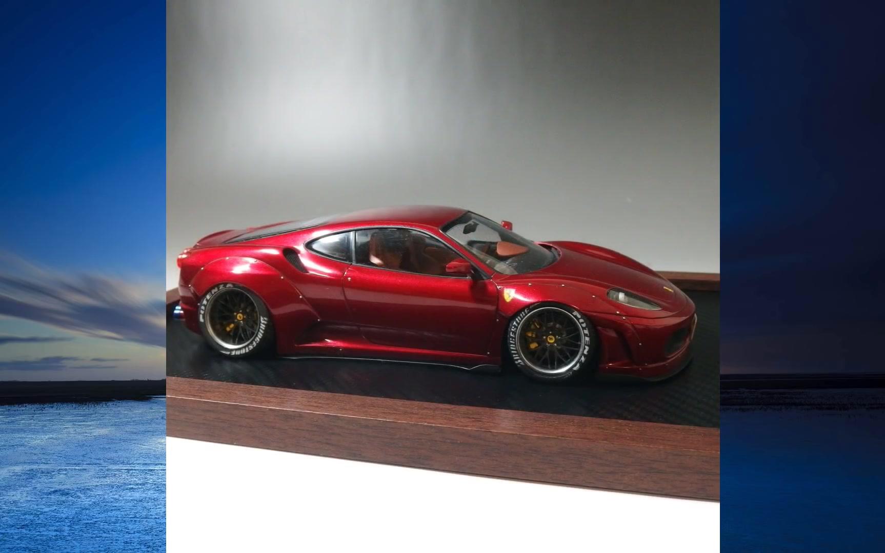 民用模型 1/24 法拉利 F430 自制 LB WORKS 宽体 制作记