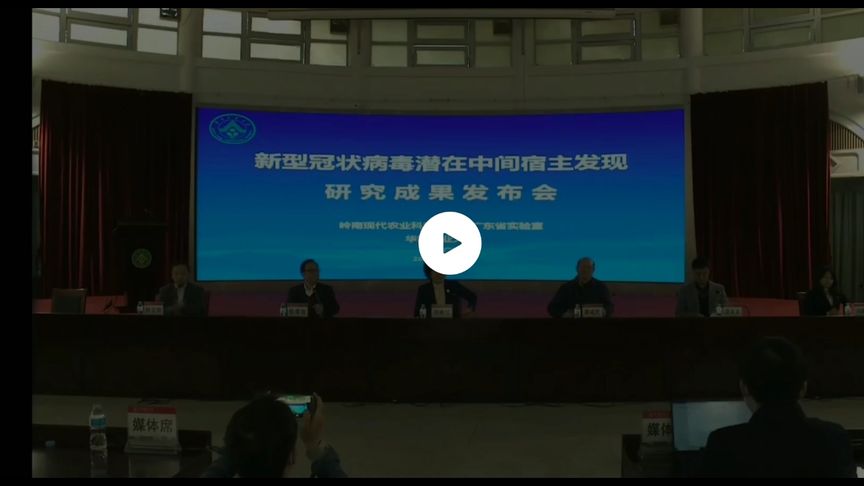 宿主并非蝙蝠?华南农业大学公布新型冠状病毒的潜在中间宿主