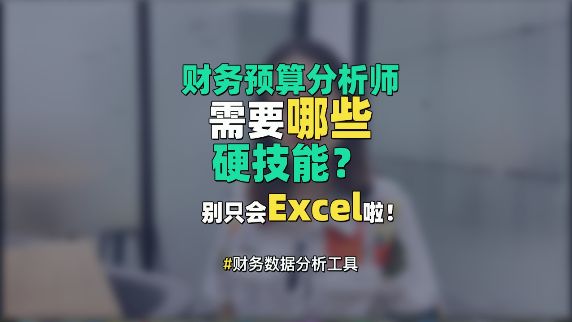 当代财务预算分析师需要哪些硬技能?别只会#excel啦!#财务