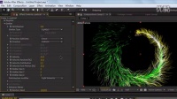 AE教程:用Particular制作粒子光线效果_高清