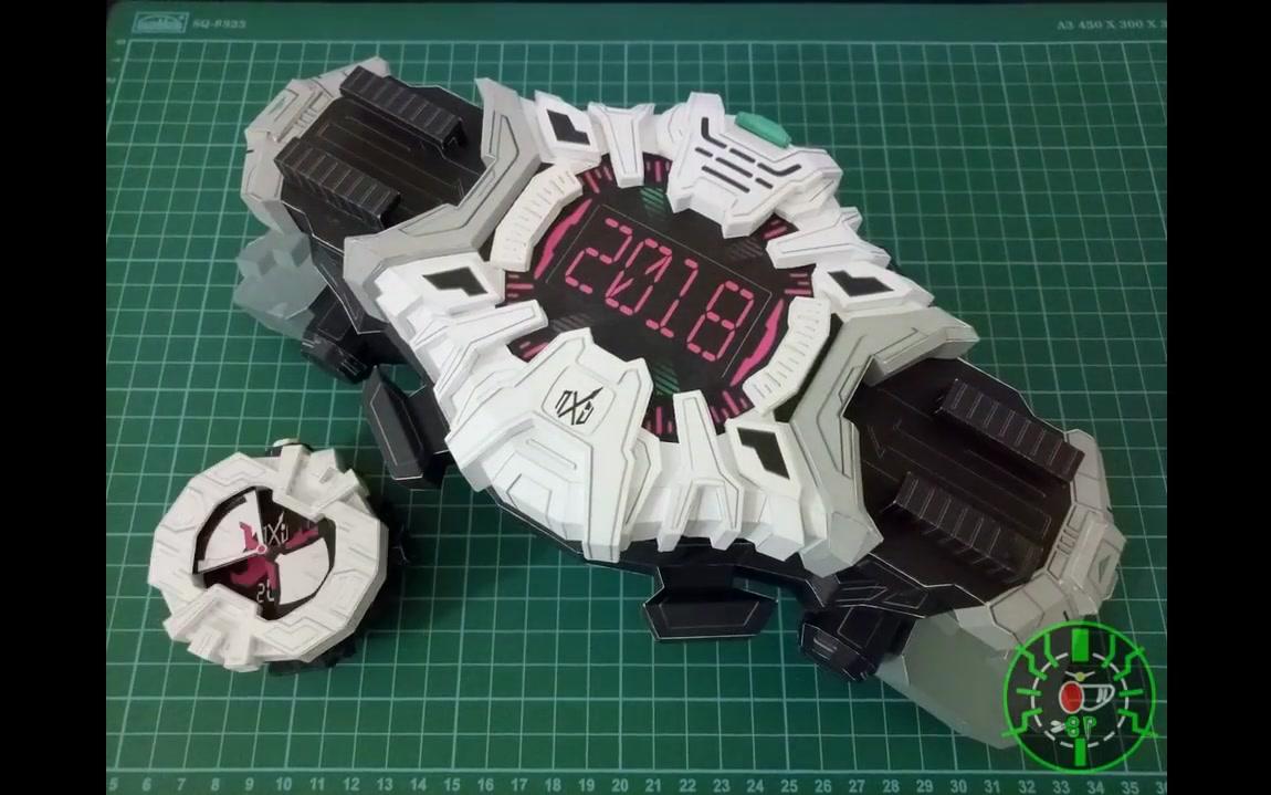 【BenPapercraft】假面骑士ZI-O 时空驱动器纸模