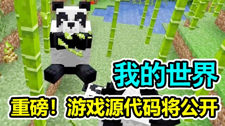 我的世界:重磅!官方决定公开源代码!创作者的大福利