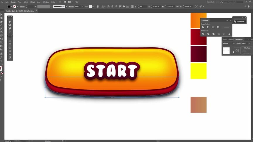 3分钟学会3d游戏超炫按钮