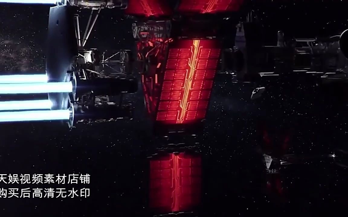 3170345 宇宙太空飞船 太空卫星信号器银河宇宙星空动态视频素材