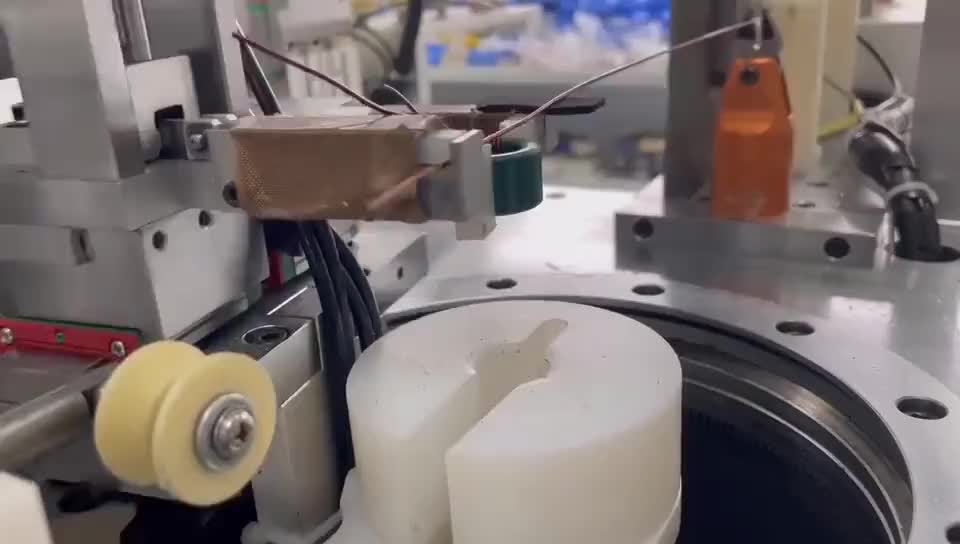 [帝弘]全自动磁环绕线机,三成层都可以绕哦,共模电感,磁环电感绕线,...