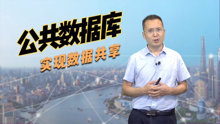公共数据库的建设,实现数据共享,同时确保数据产权明晰