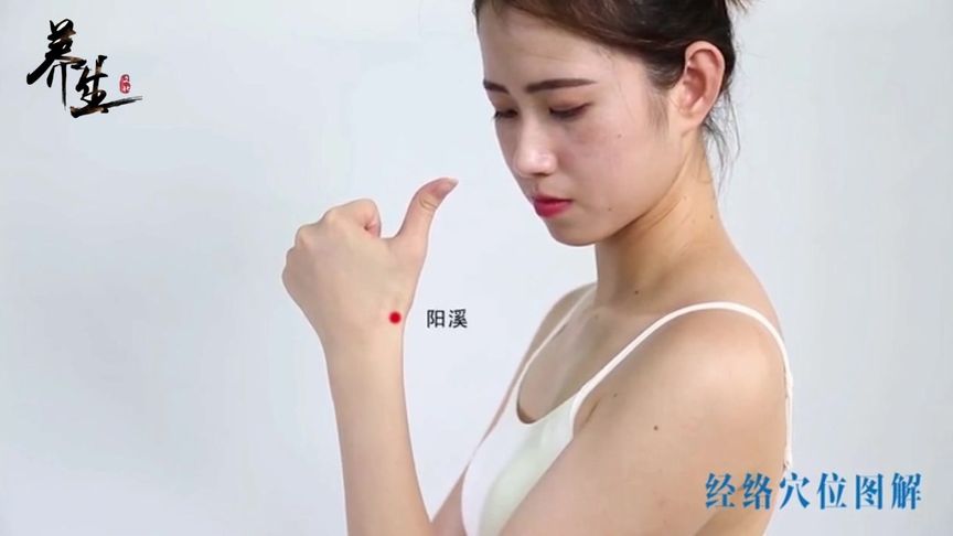 “手阳明大肠经”整条经络穴位定位