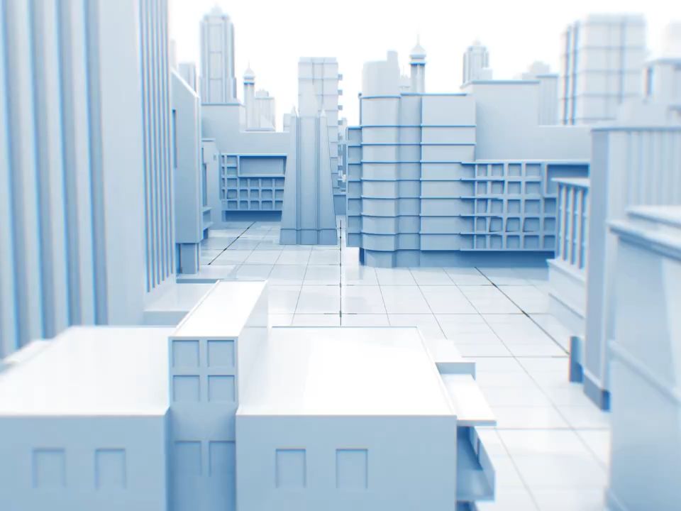 AE模板:商业建筑企业3D楼层生成LOGO展示(9094)