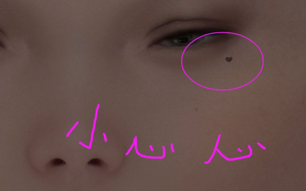 上古卷轴5:4分钟学会美化脸部皮肤材质~