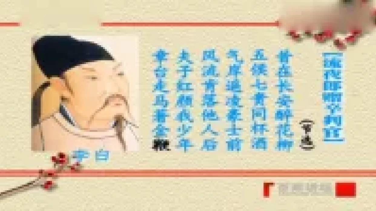 百家讲坛：听康震讲李白