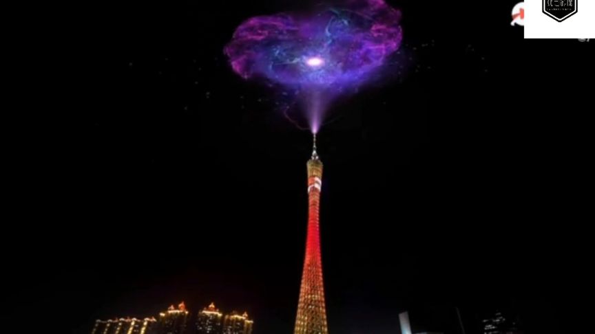 广州塔AR灯光秀来啦!大年三十除了看春晚还可以看AR灯光秀