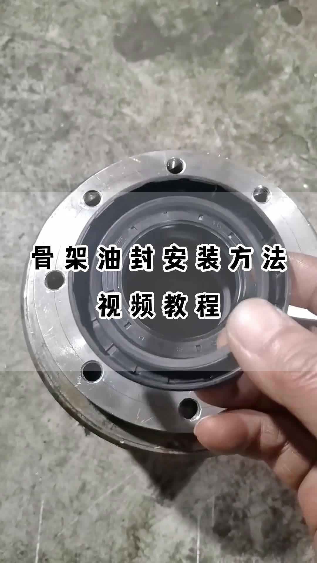 骨架油封安装方法视频教程