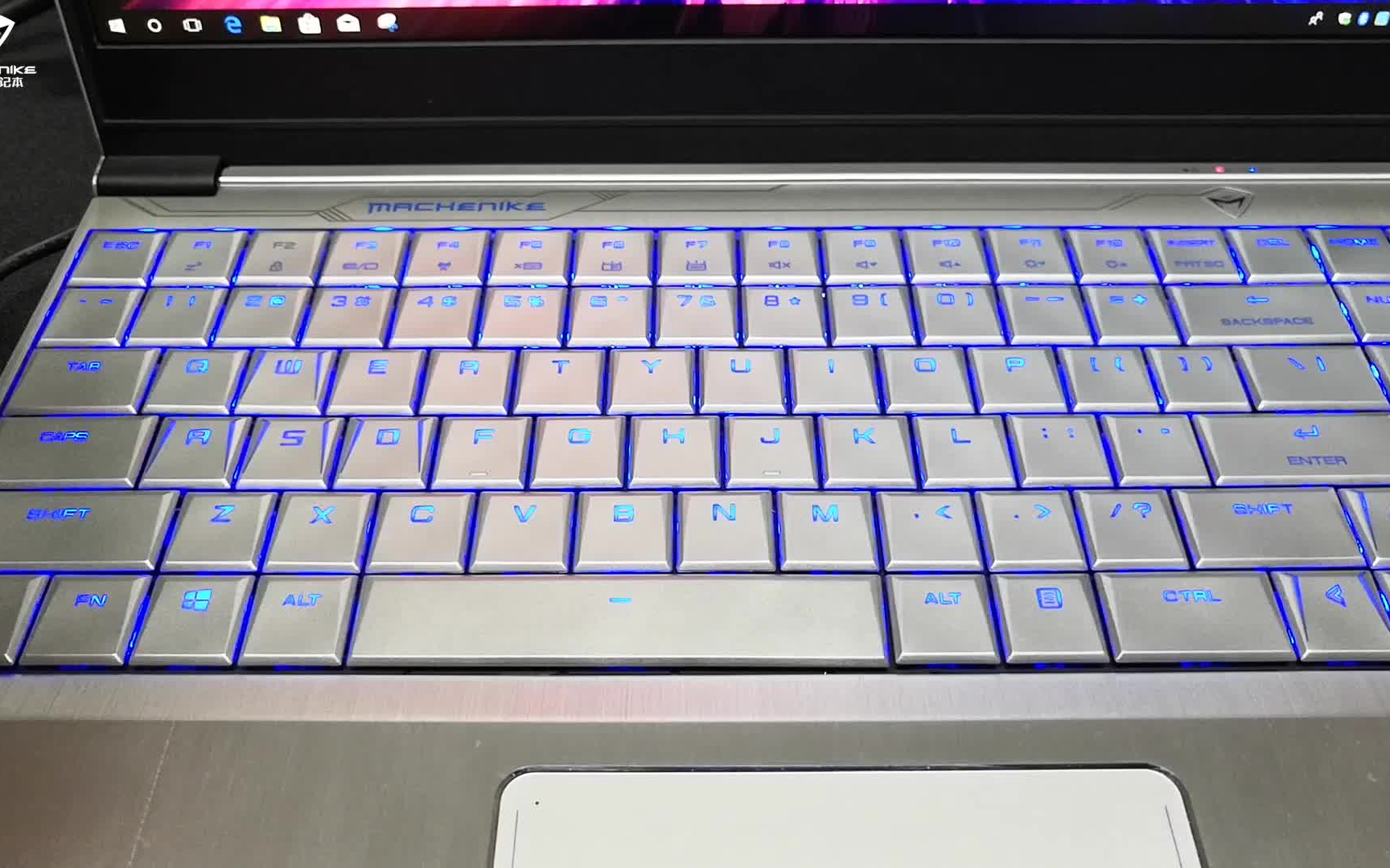 机械师全面屏游戏本F117B快捷键使用教程控制中心使用教程-搞机...