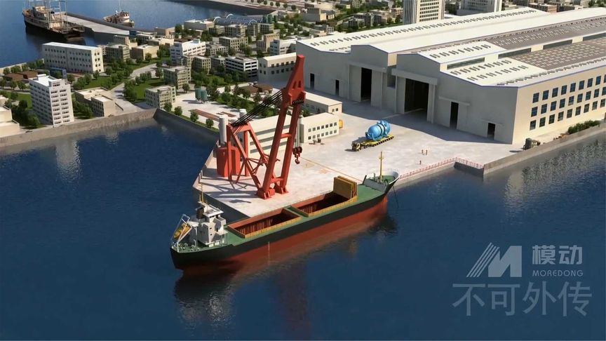 核电厂主设备生产制造安装全过程三维模拟动画