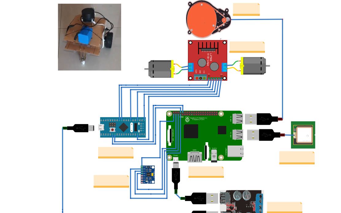 【硬件DIY教程】如何低成本搭建的树莓派激光雷达小车