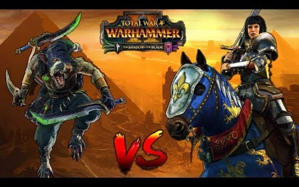 [战锤全战2] "影与刃"-死亡大师斯奈敕vs. REPANSE de LYONESSE ...