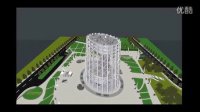 2013年全国首届BIM工程应用设计大赛获奖作品——广州塔BIM模型
