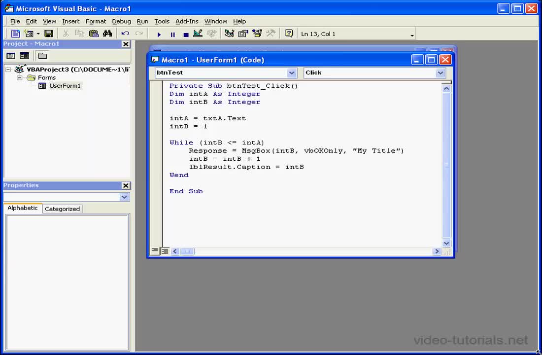 AutoDesk INVENTOR VBA 01 ( What is VBA 中文版)