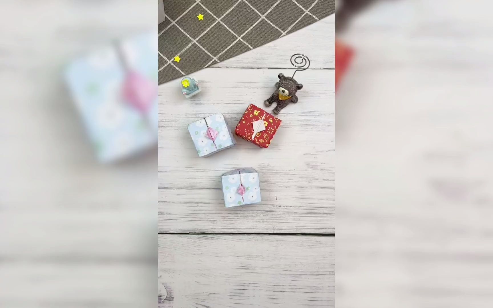 双开储物盒折纸教程。